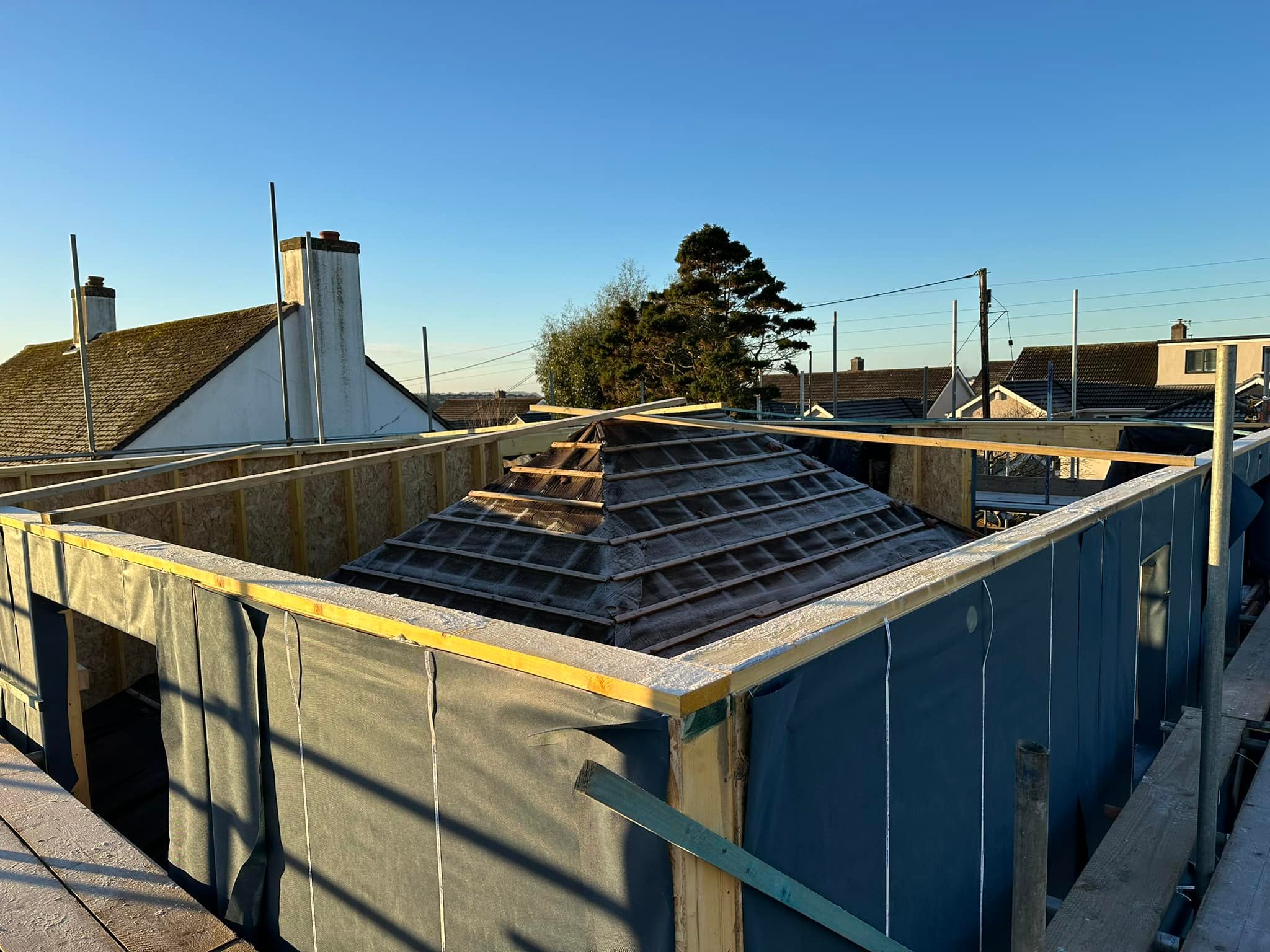 Plymouth - Timber Frame Extension project | Pasquill