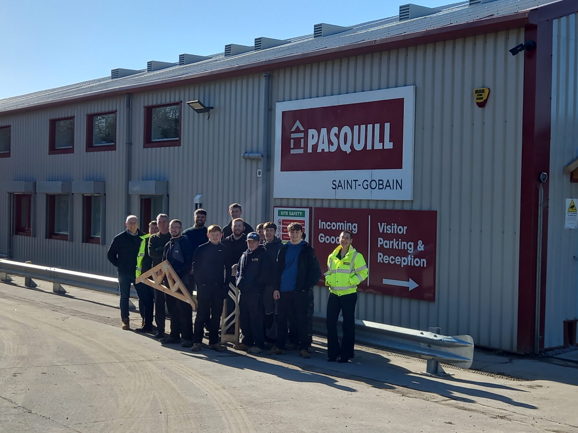Apprentices Get Hands-On Truss Manufacturing Experience - Pasquill